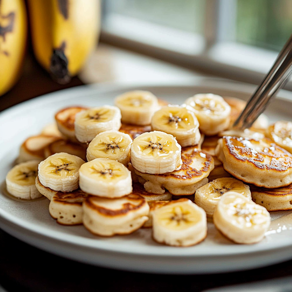 Banana Mini Pancakes