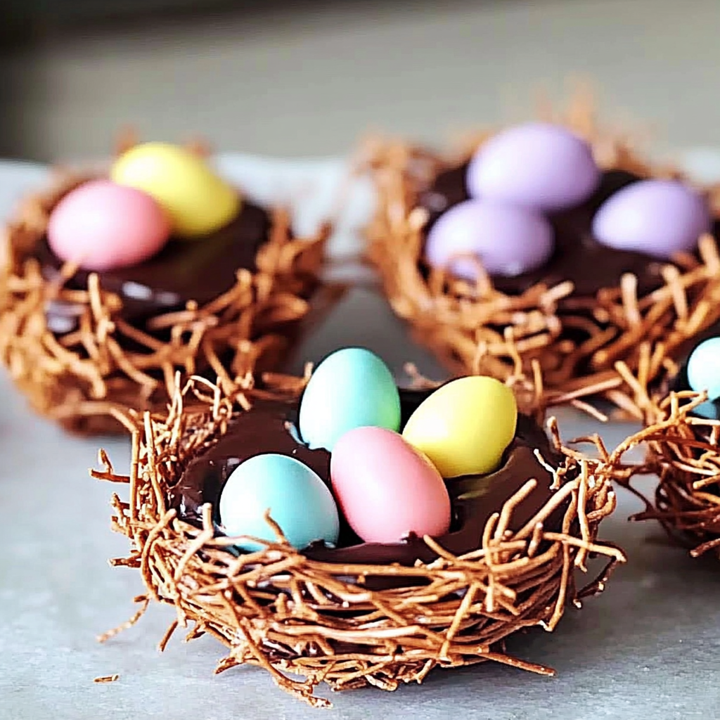 Chocolate Easter Nests