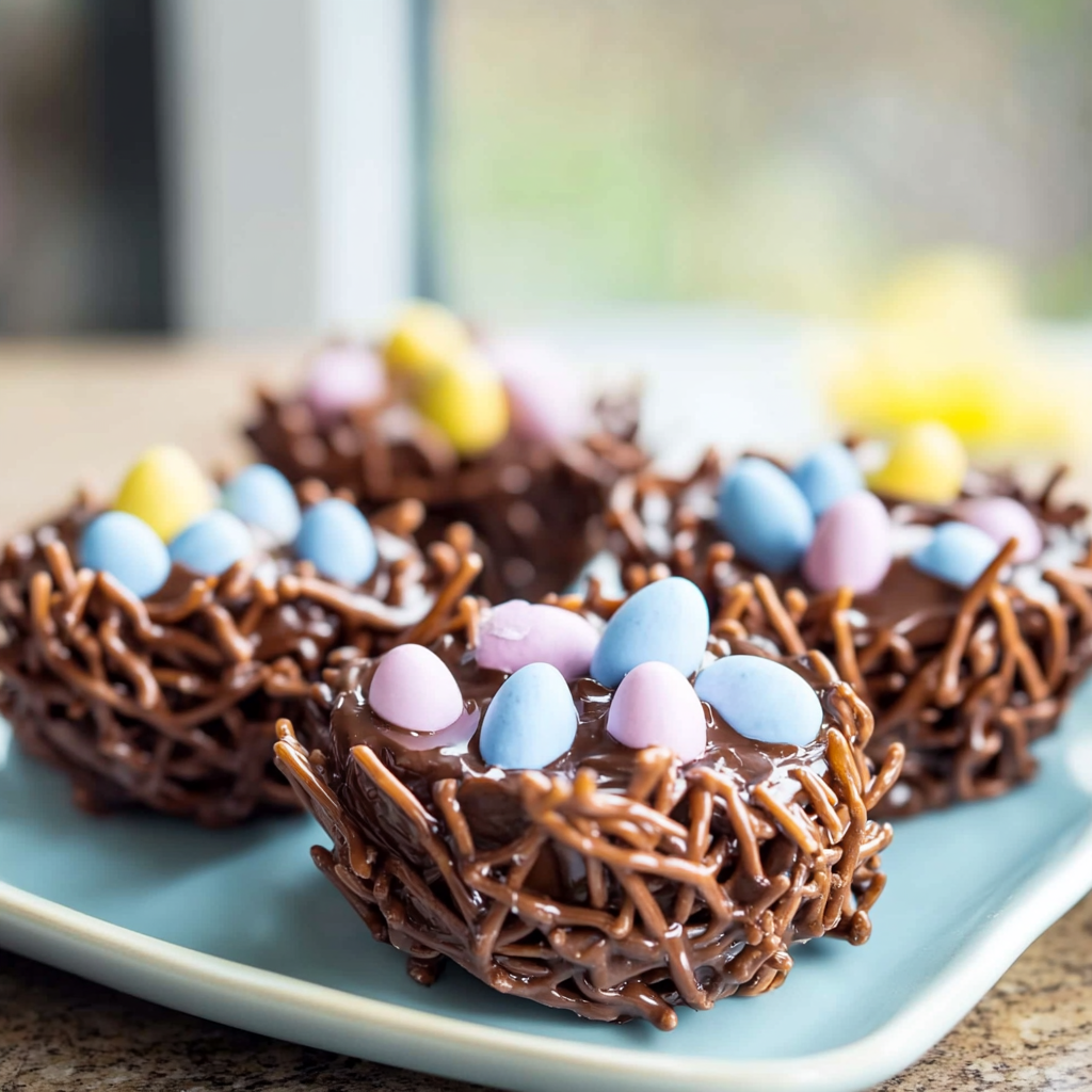 Chocolate Easter Nests