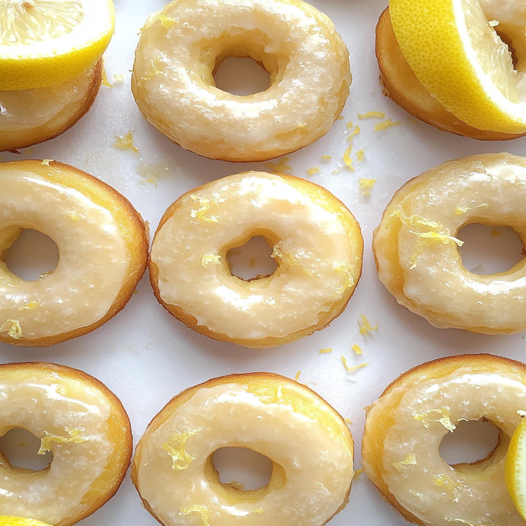 Baked Lemon Donuts