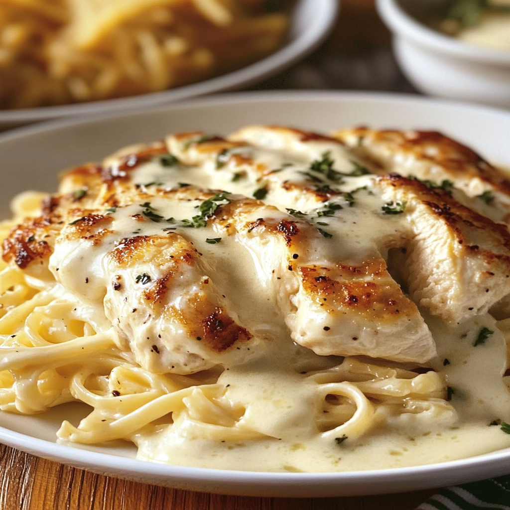 Easy Chicken Alfredo