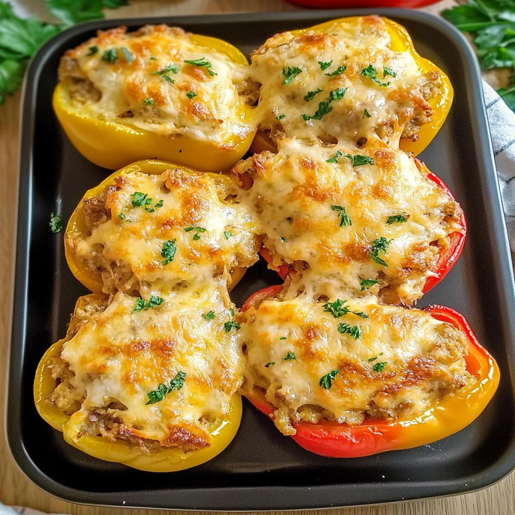 Cream Cheese Stuffed Peppers