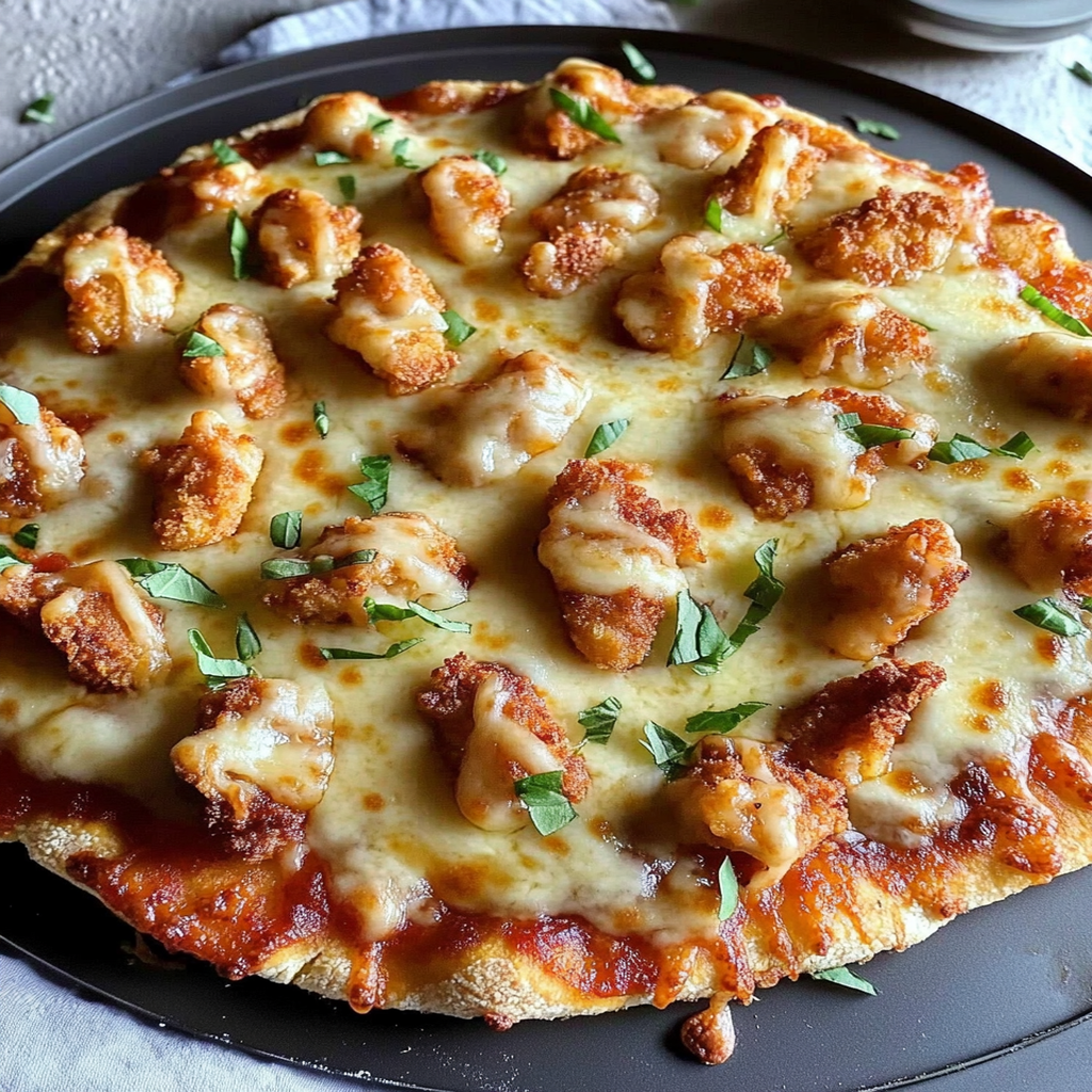 Chicken Crust Pizza