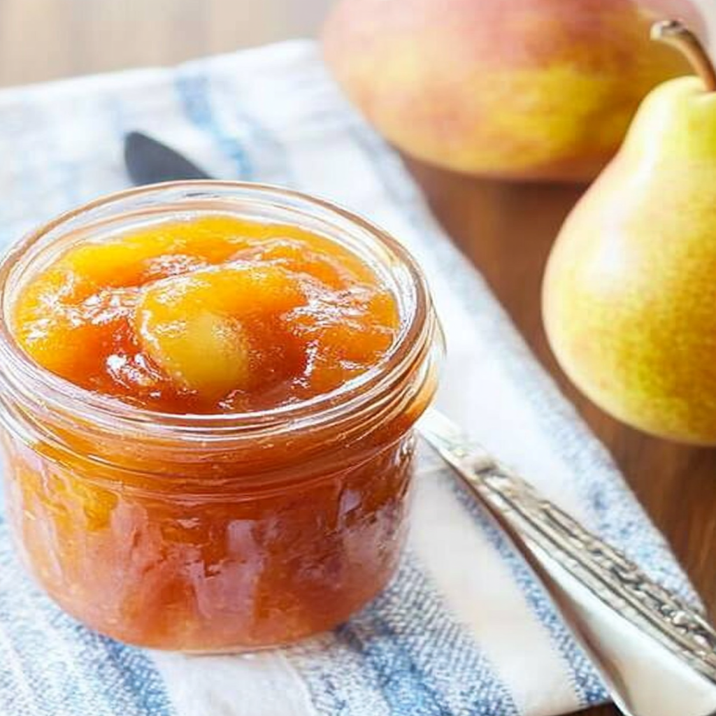 Homemade Pear Preserves