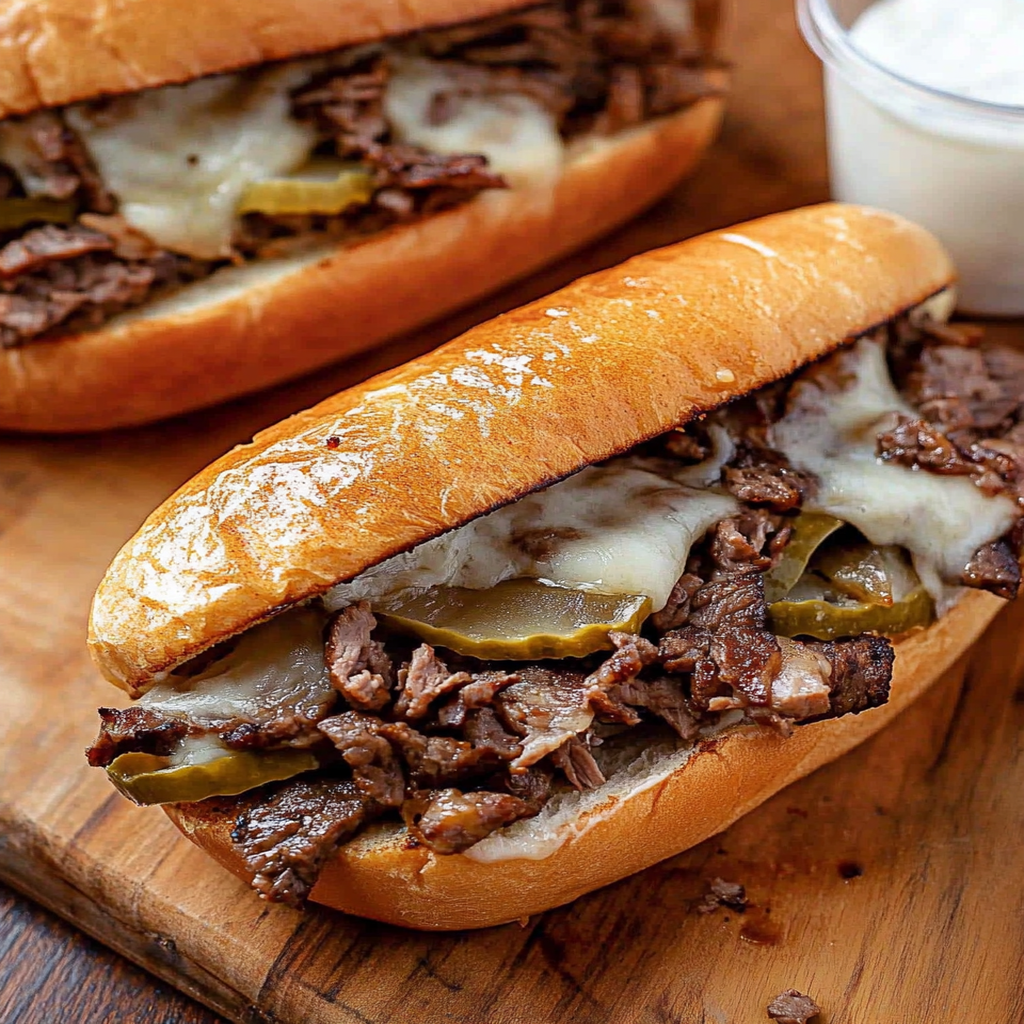 Philly Cheese Steak Sandwich