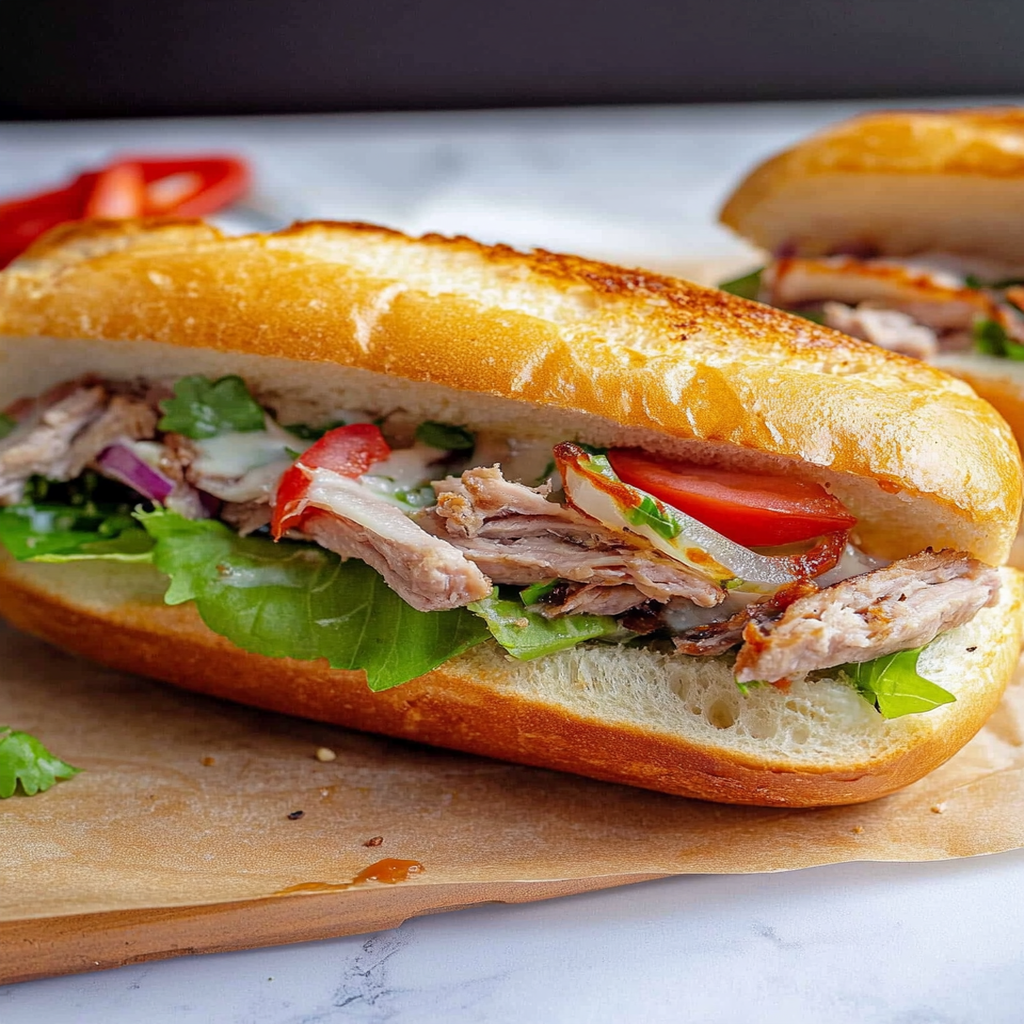 Homemade Subway Sandwich