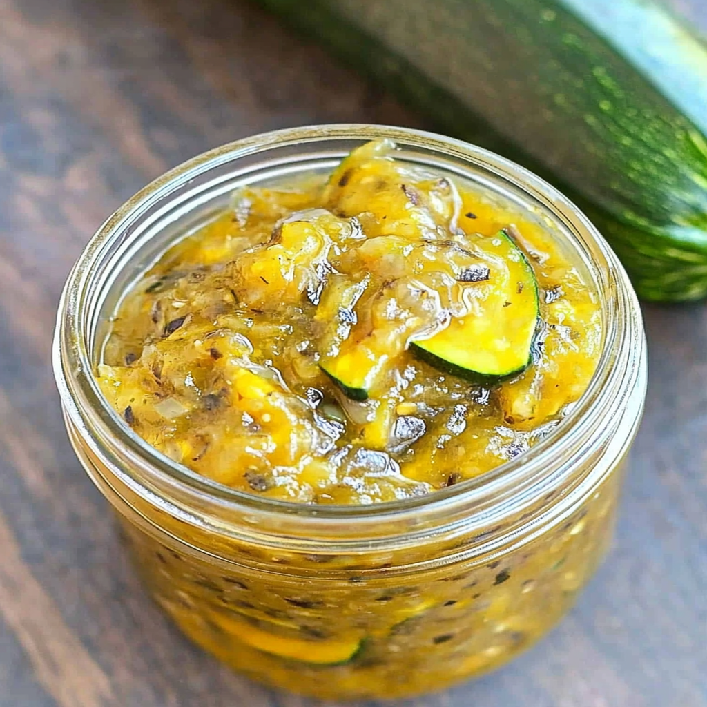 Easy Sweet Zucchini Relish