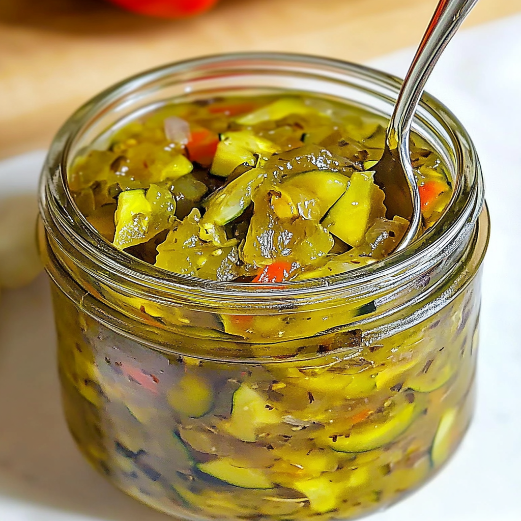 Sweet Zucchini Relish