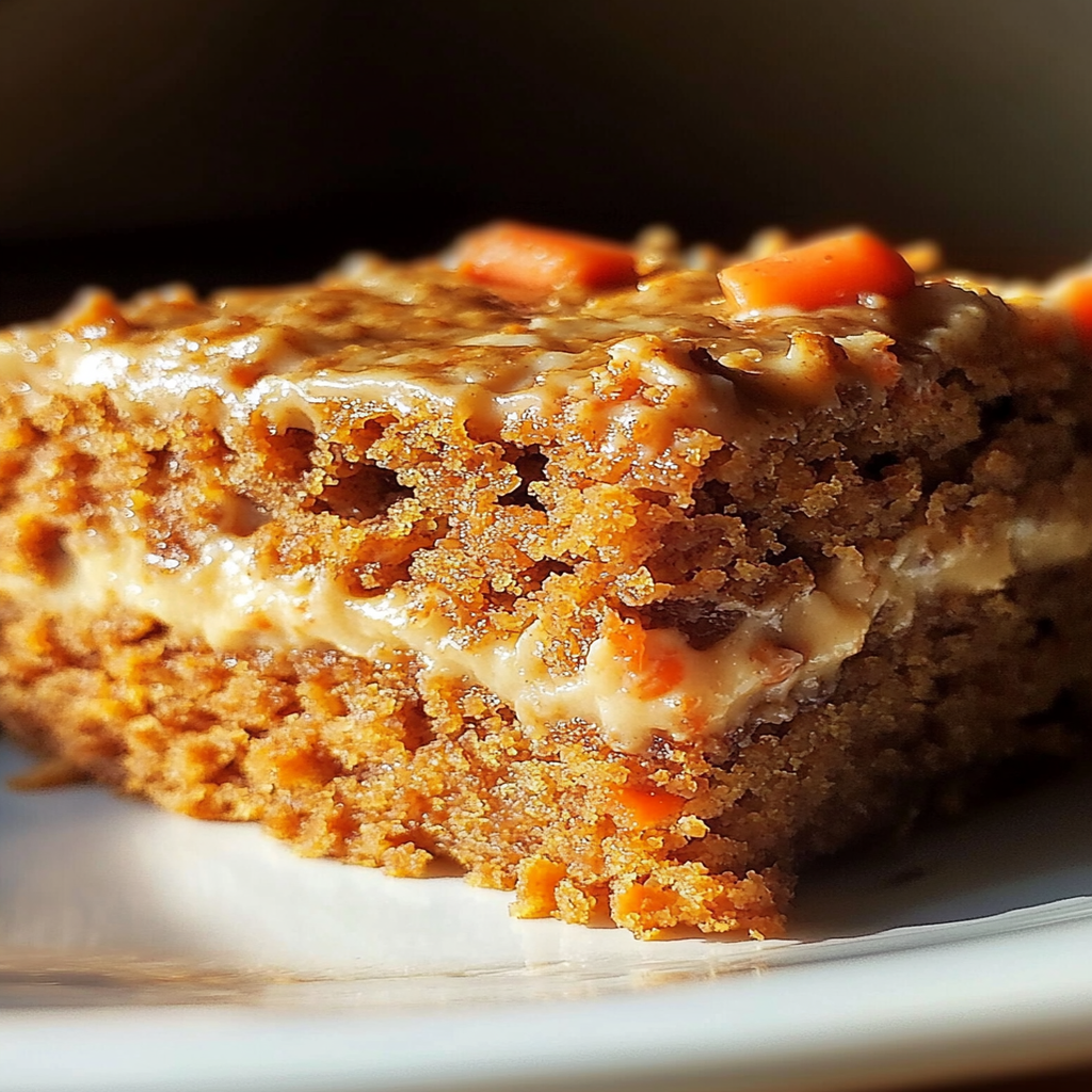 Easy Flourless Oatmeal Carrot Cake Recipe