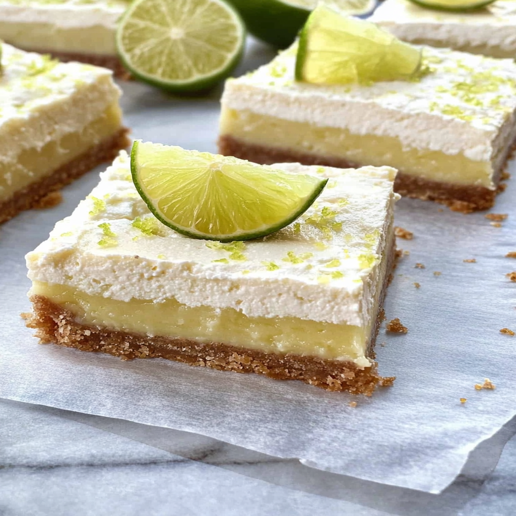 SUMMER Easy Key Lime Pie Bars Recipe – Bake with Zoha