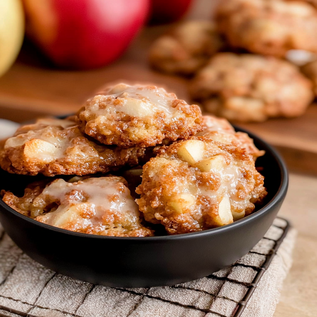 Apple Fritter Cookies