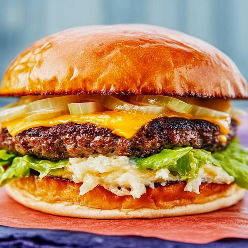 The Best Smashed Burger