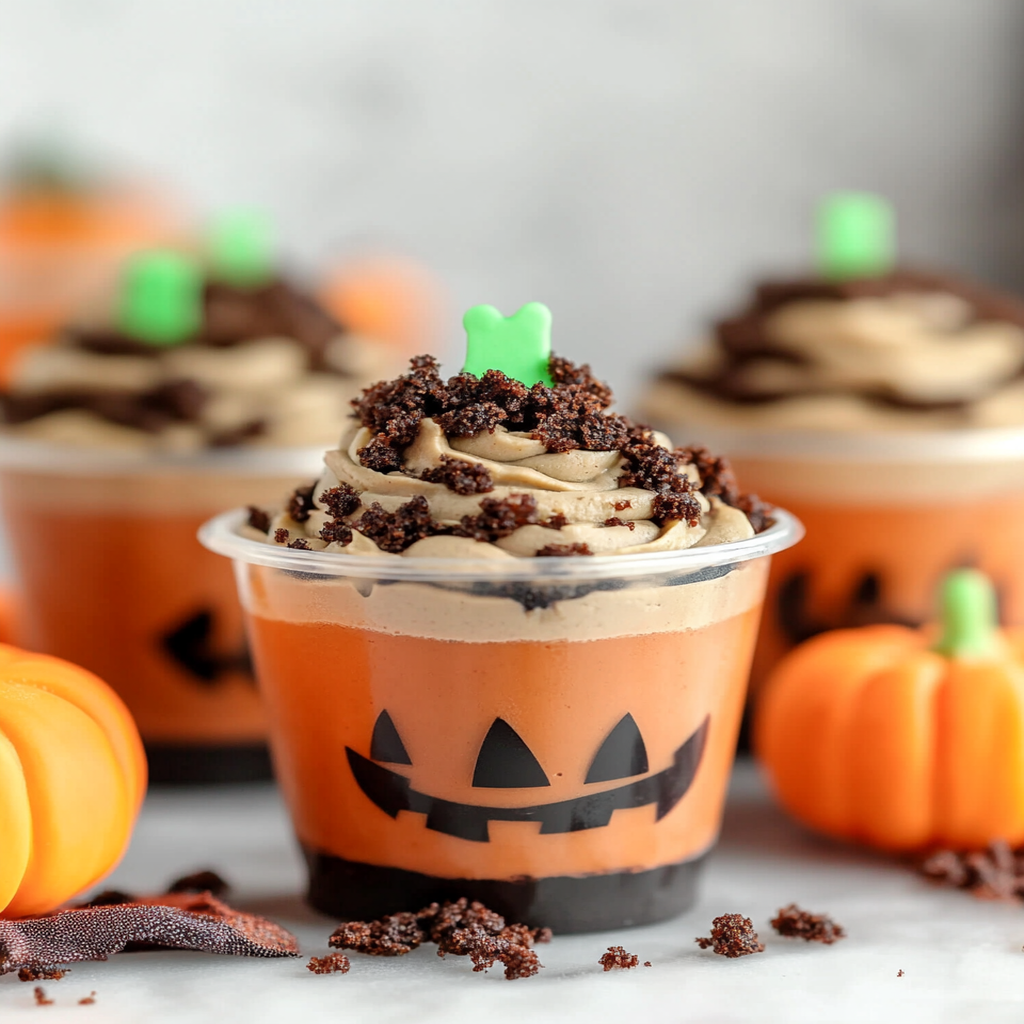 Pumpkin Patch Dirt Cups – 7-Min Recipe for Spooky Fun