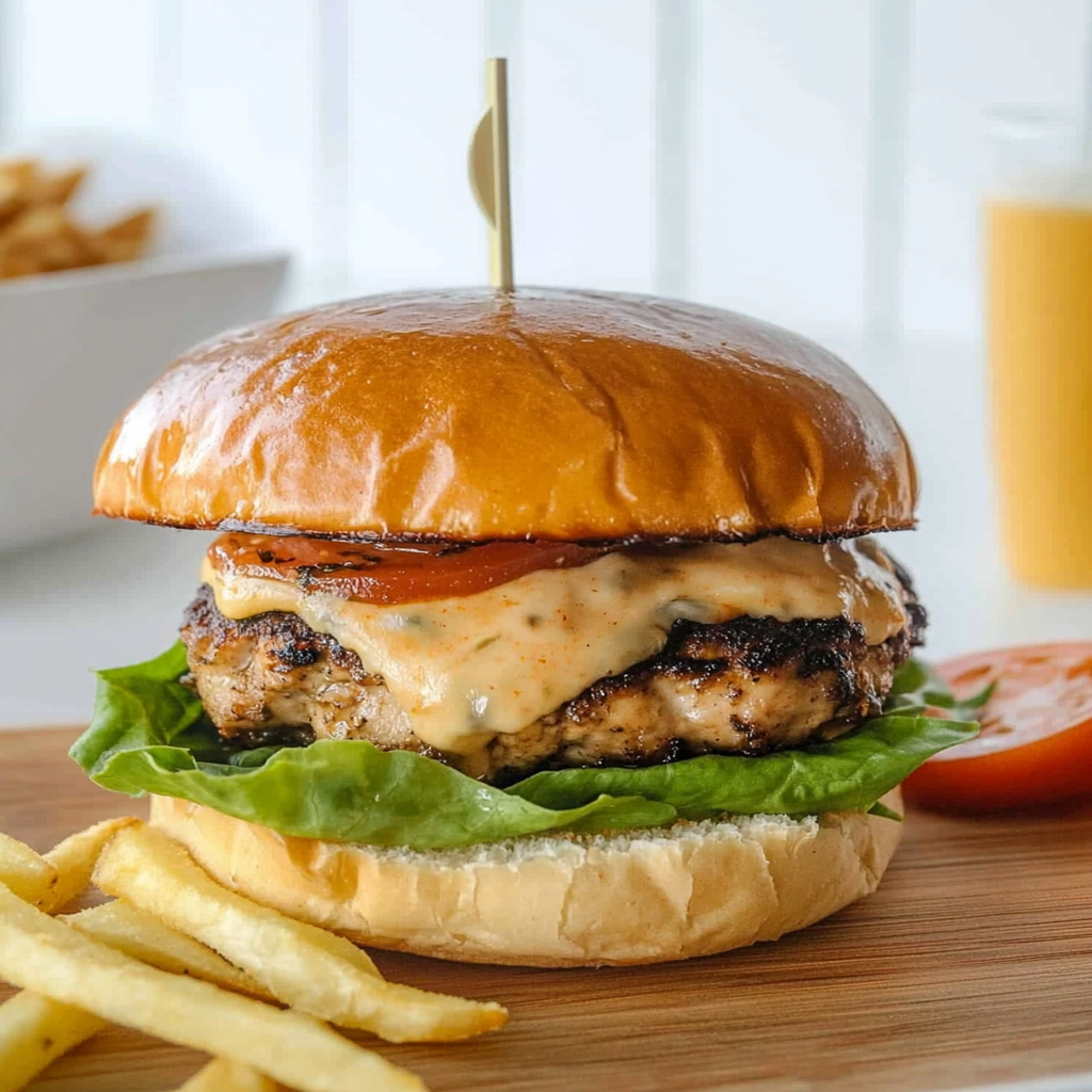 Chipotle Chicken Burger