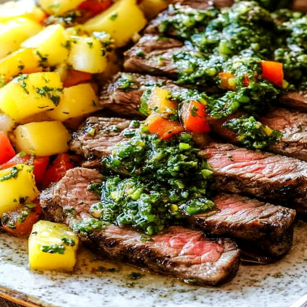 Brazilian Steak with Chimichurri