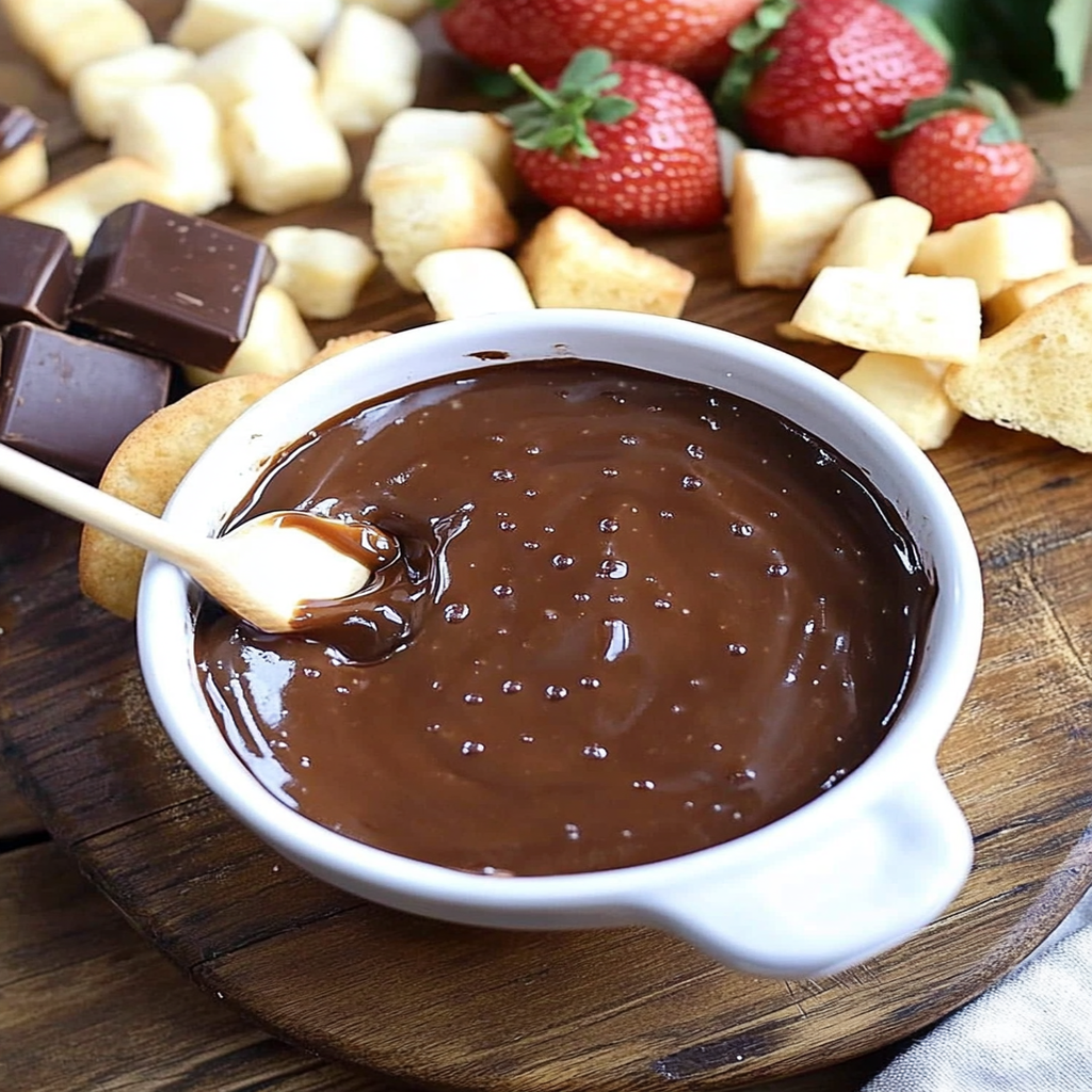 Chocolate Caramel Fondue