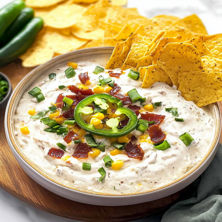 Creamy Jalapeño Popper Dip