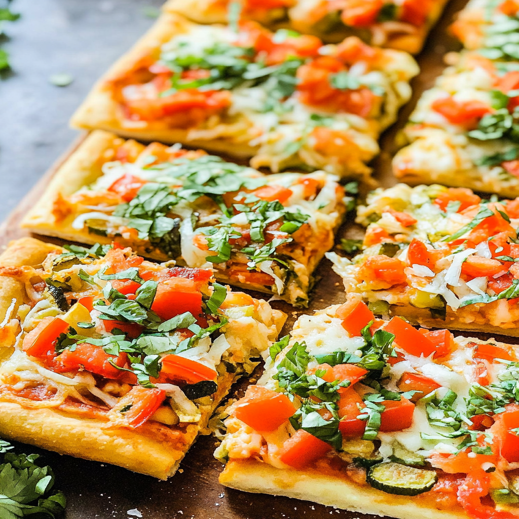 Crescent Roll Veggie Pizza
