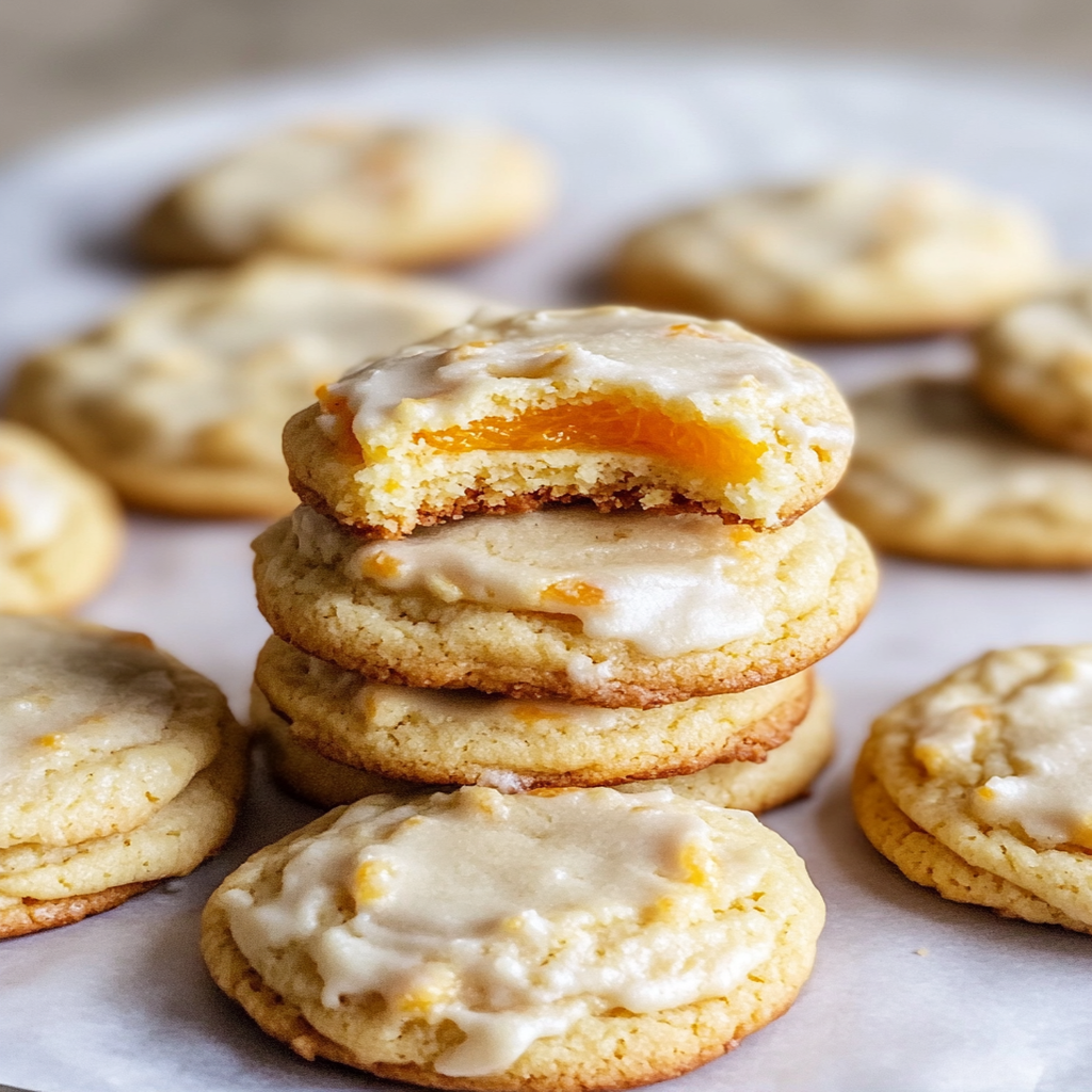 Fluffy Cookies with Orange Juice