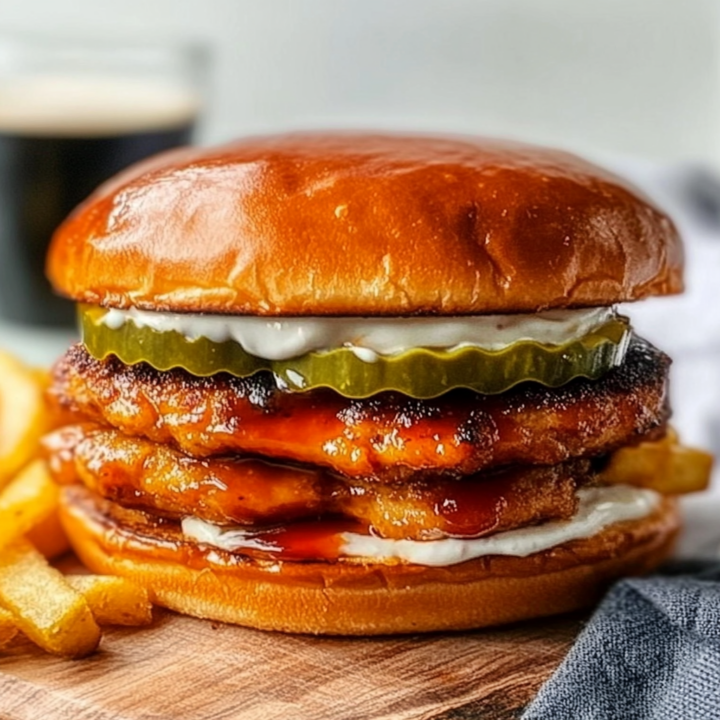 Hot Honey Chicken Burger