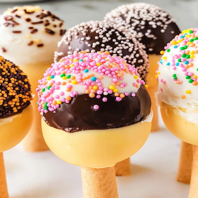 Ice Cream Style Cake Pops