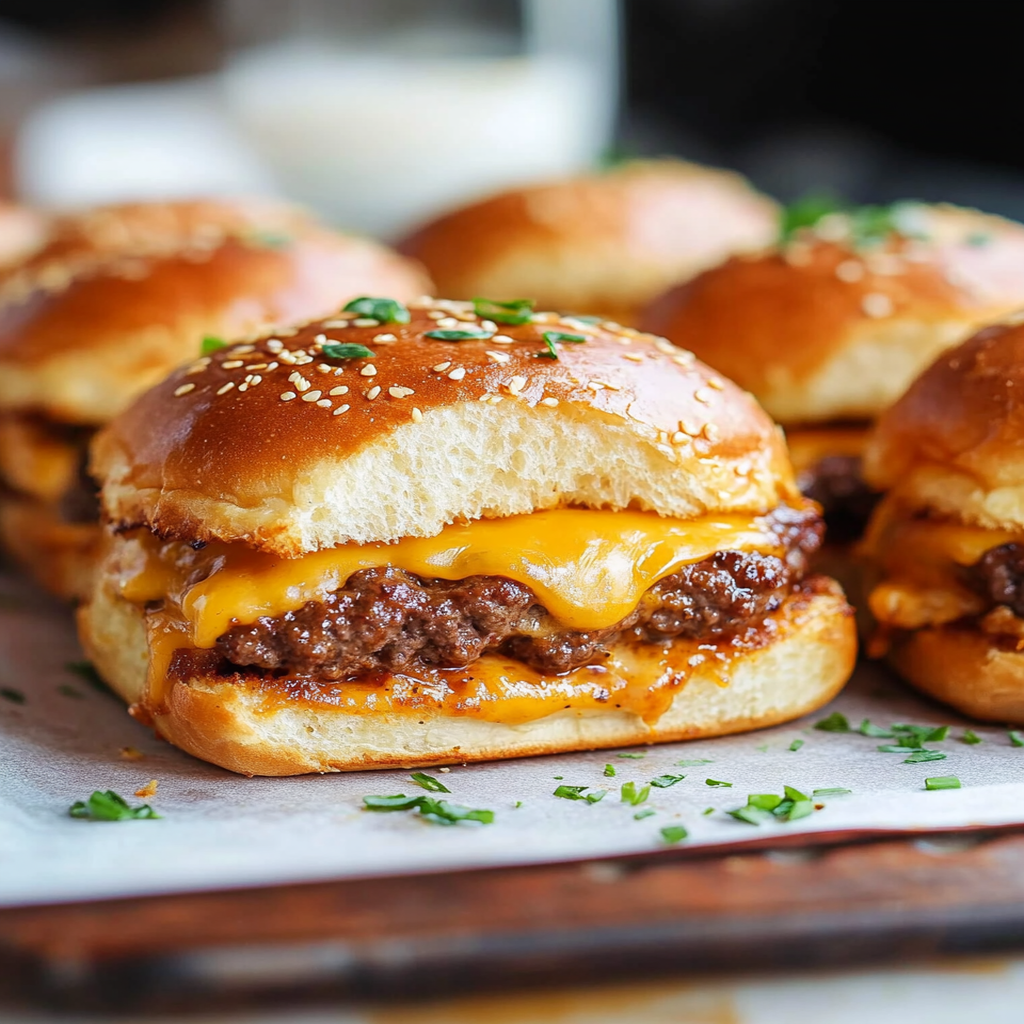 Juicy Cheeseburger Sliders