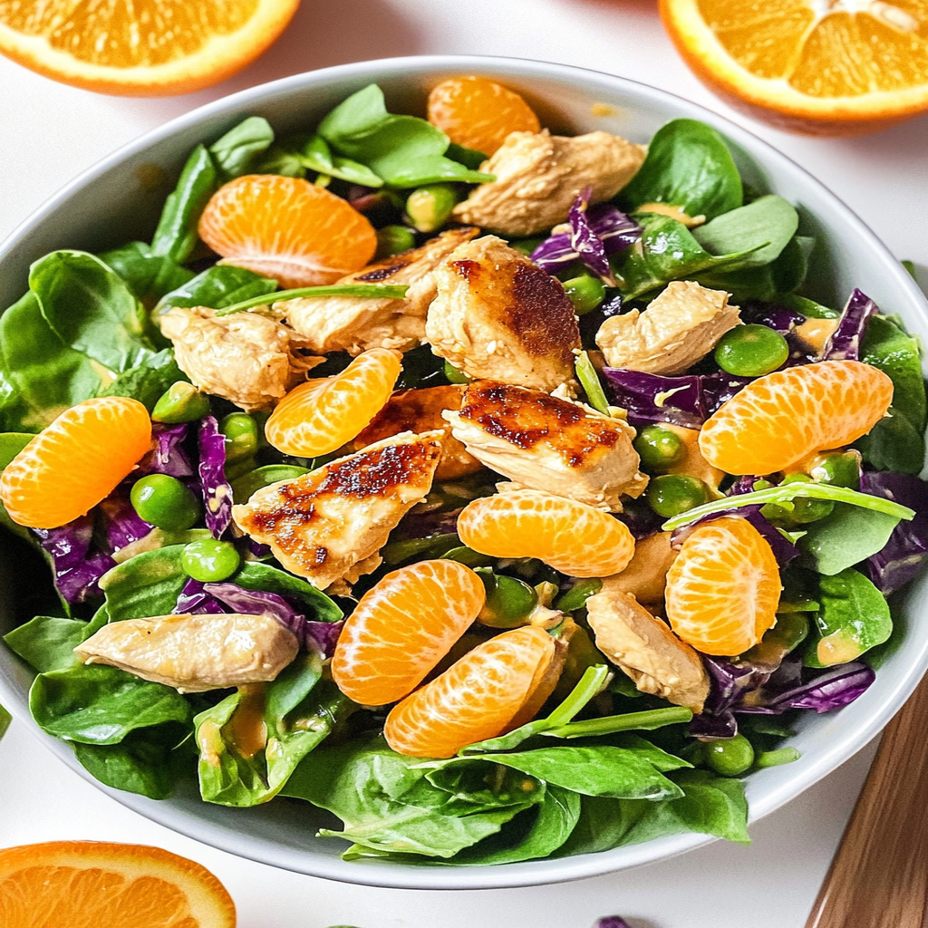 Mandarin Orange Chicken Salad