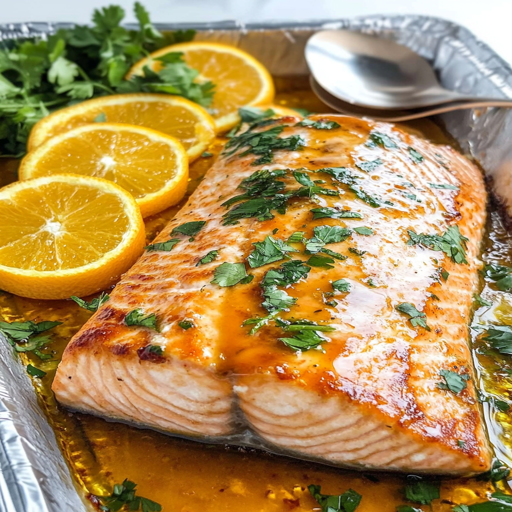 Orange Glazed Salmon