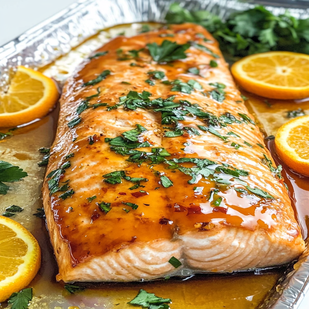 Orange Glazed Salmon