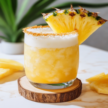 Orange, Pineapple & Coconut Mocktail