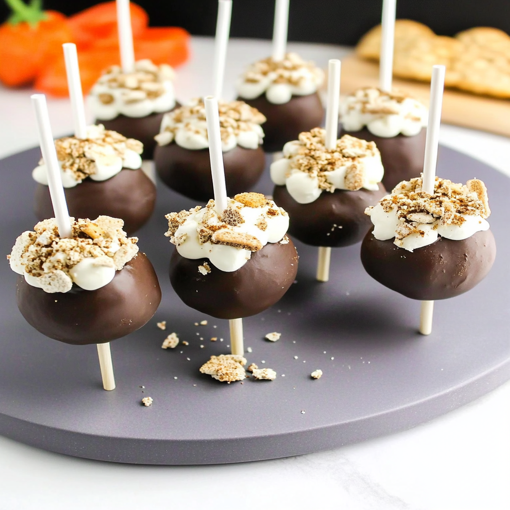 S’mores Cake Pops