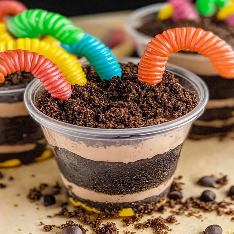 Worms and Dirt Cake Pops