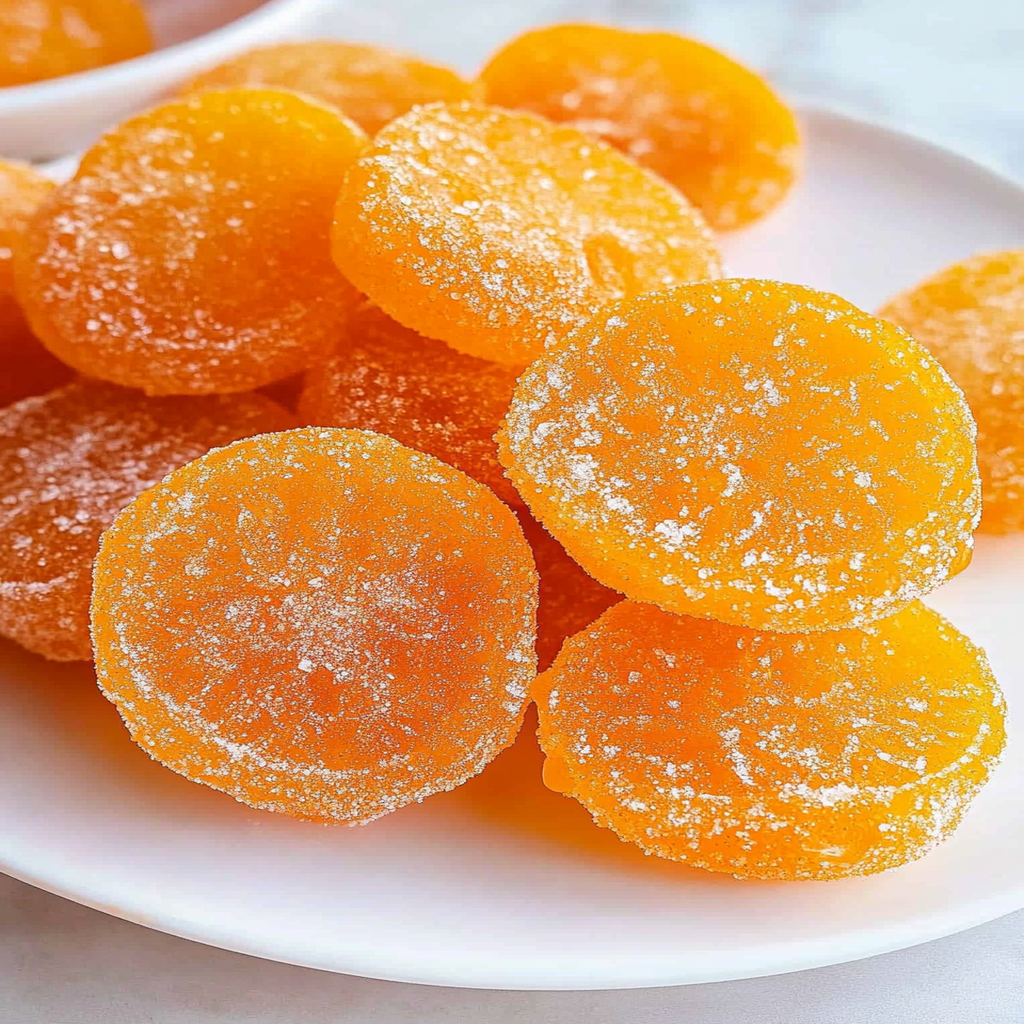 Homemade Orange Candy