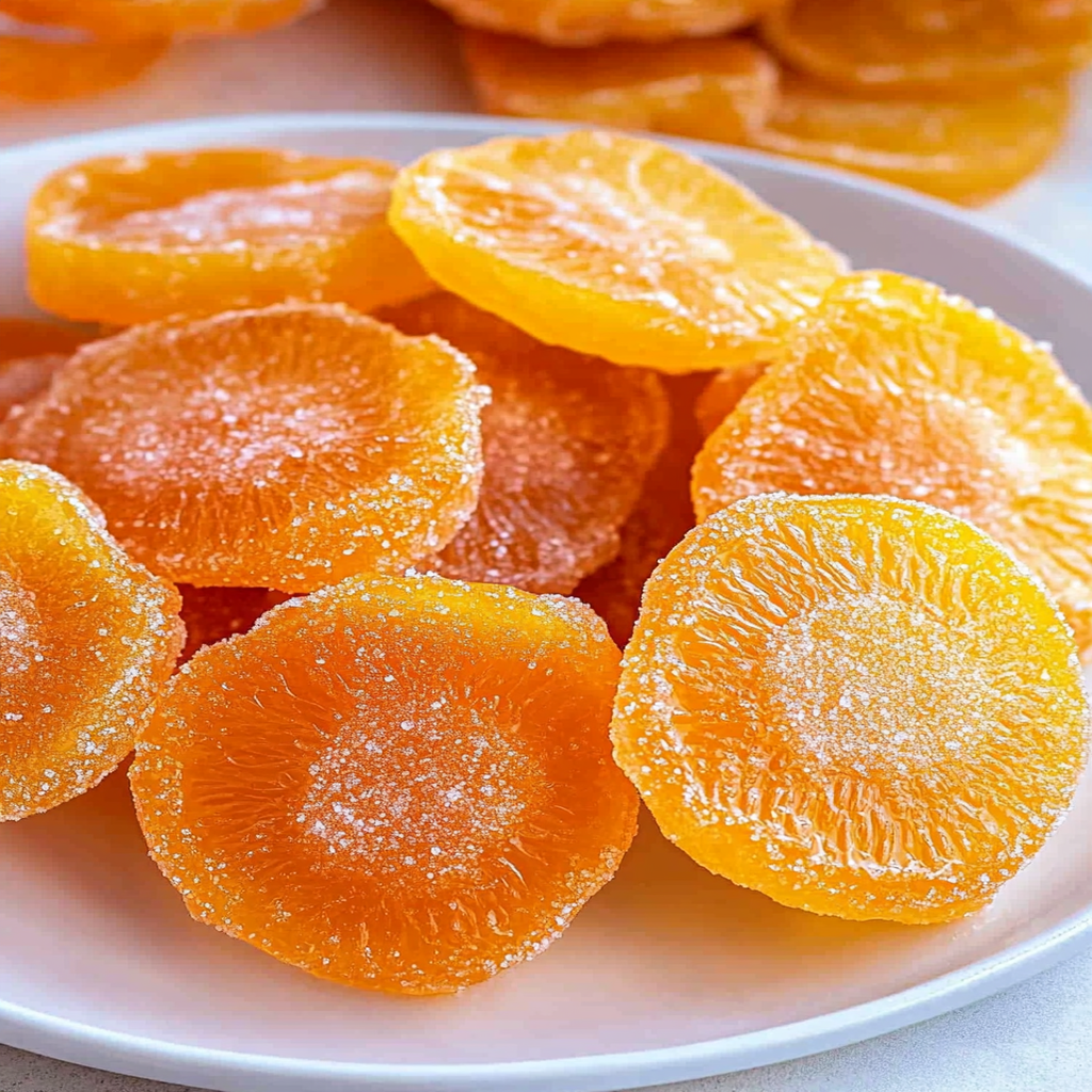 Homemade Orange Candy